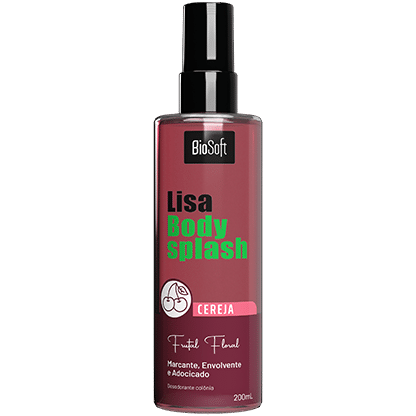 Lisa Body Splash Cereja Bio Soft - Soft Hair